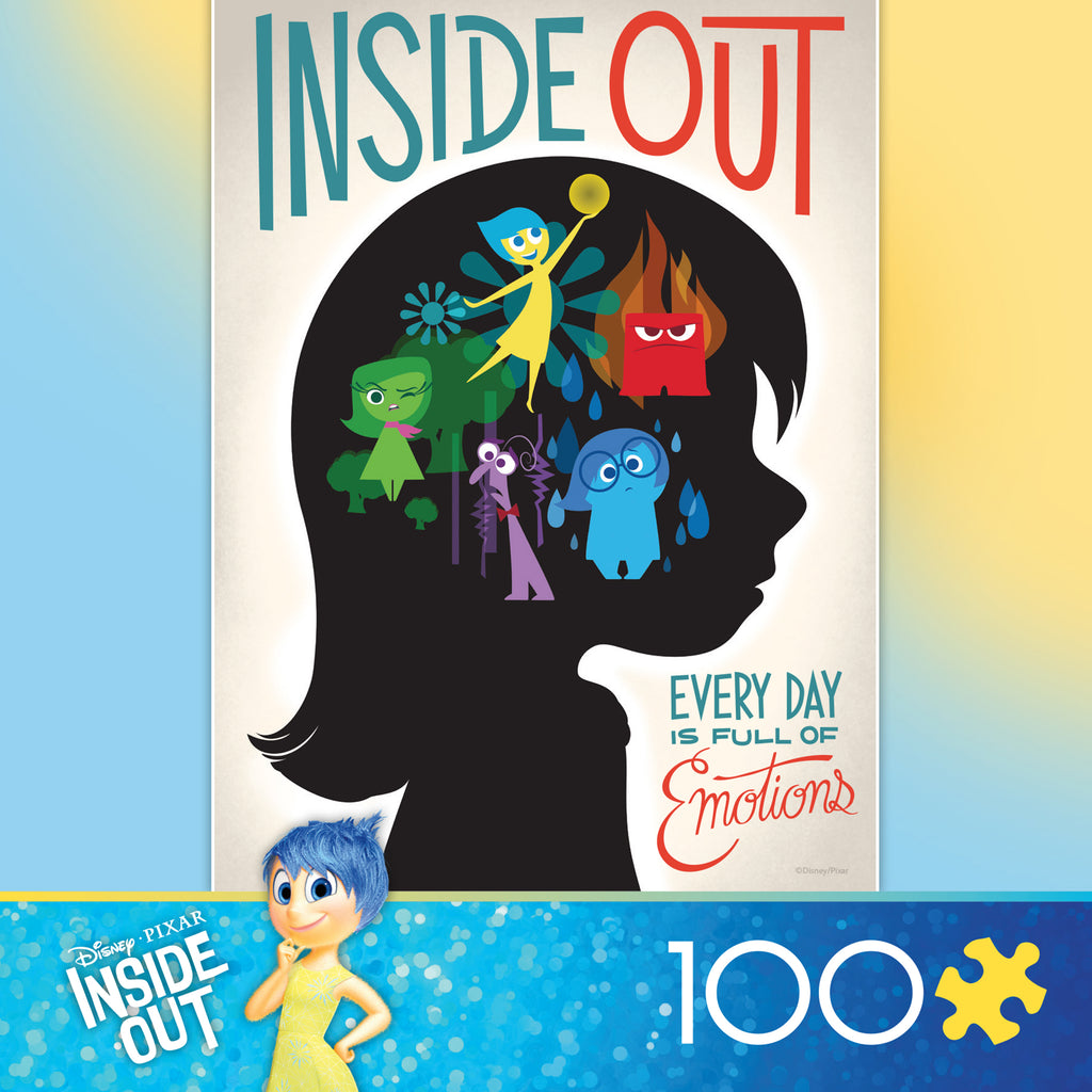 Kids 100 Piece Puzzle - Disney/Pixar Inside Out - 100 Piece Puzzle ...