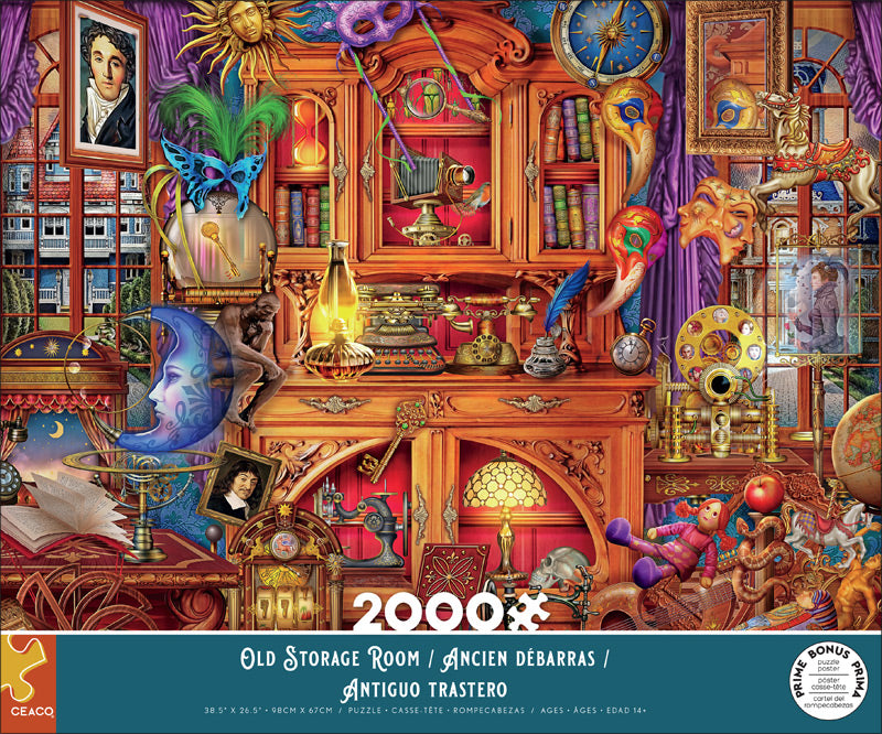 Old Storage Room- 2000 Piece Puzzle – Ceaco.com