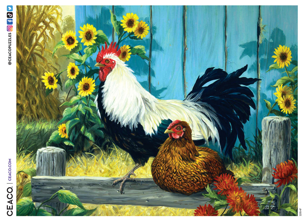 Country Couple - 300 Piece Puzzle – Ceaco.com