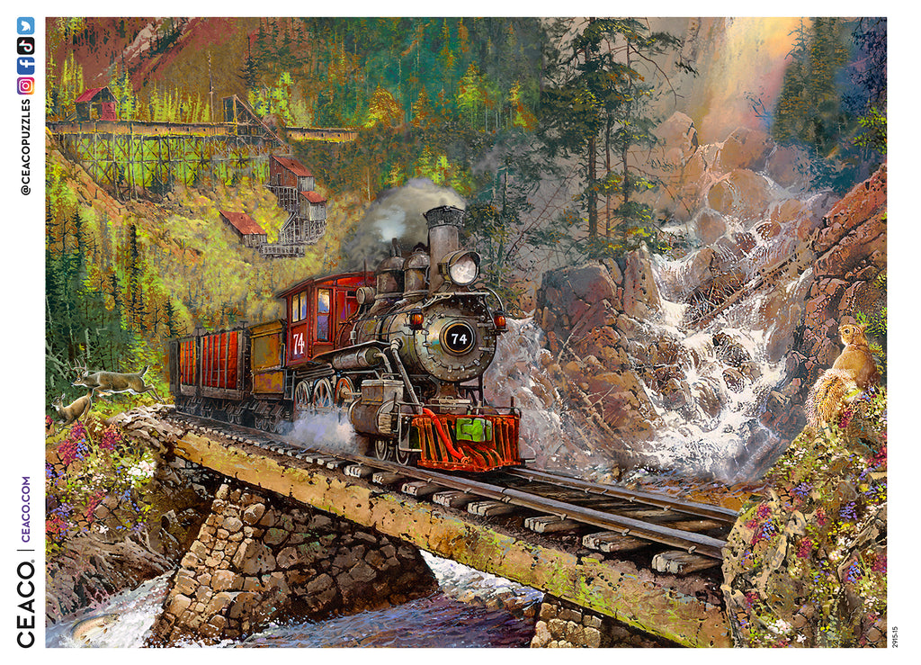 Engine 74 - 750 Piece Puzzle – Ceaco.com