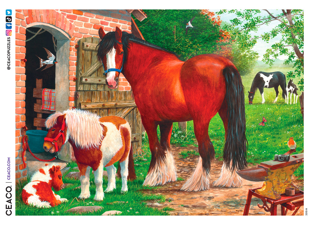 Horse Buddies - 1000 Piece Puzzle – Ceaco.com
