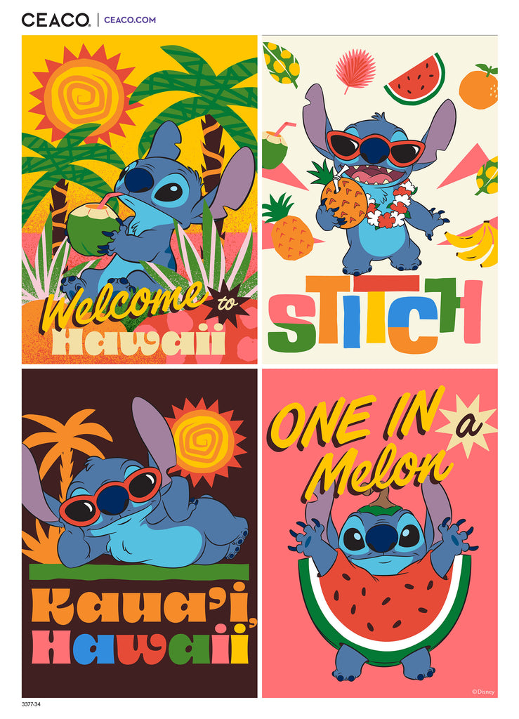 Disney - Stitch Collage - 1000 Piece Puzzle – Ceaco.com